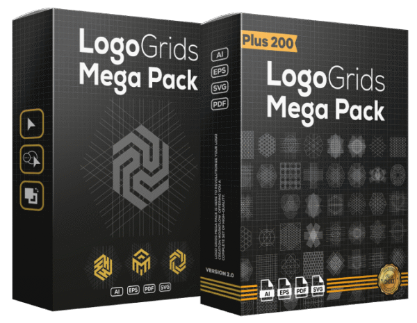 Logo Grids – Logo Grids Mega Pack – Plus 200 Logo Grid Templates for ...